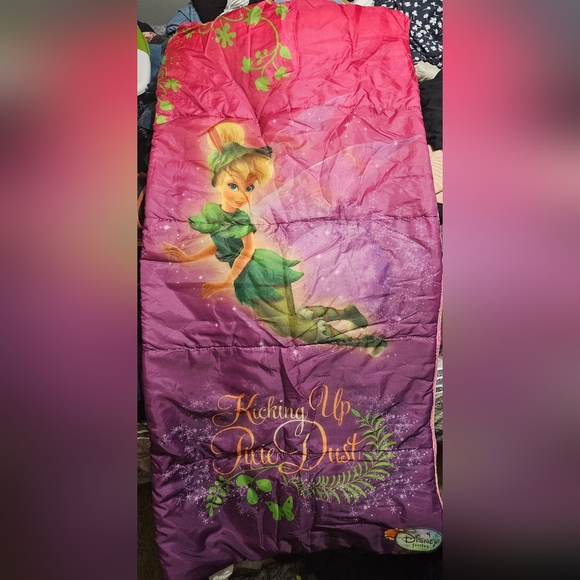Disney | Other | Tinker Bell Kids Sleeping Bag | Poshmark